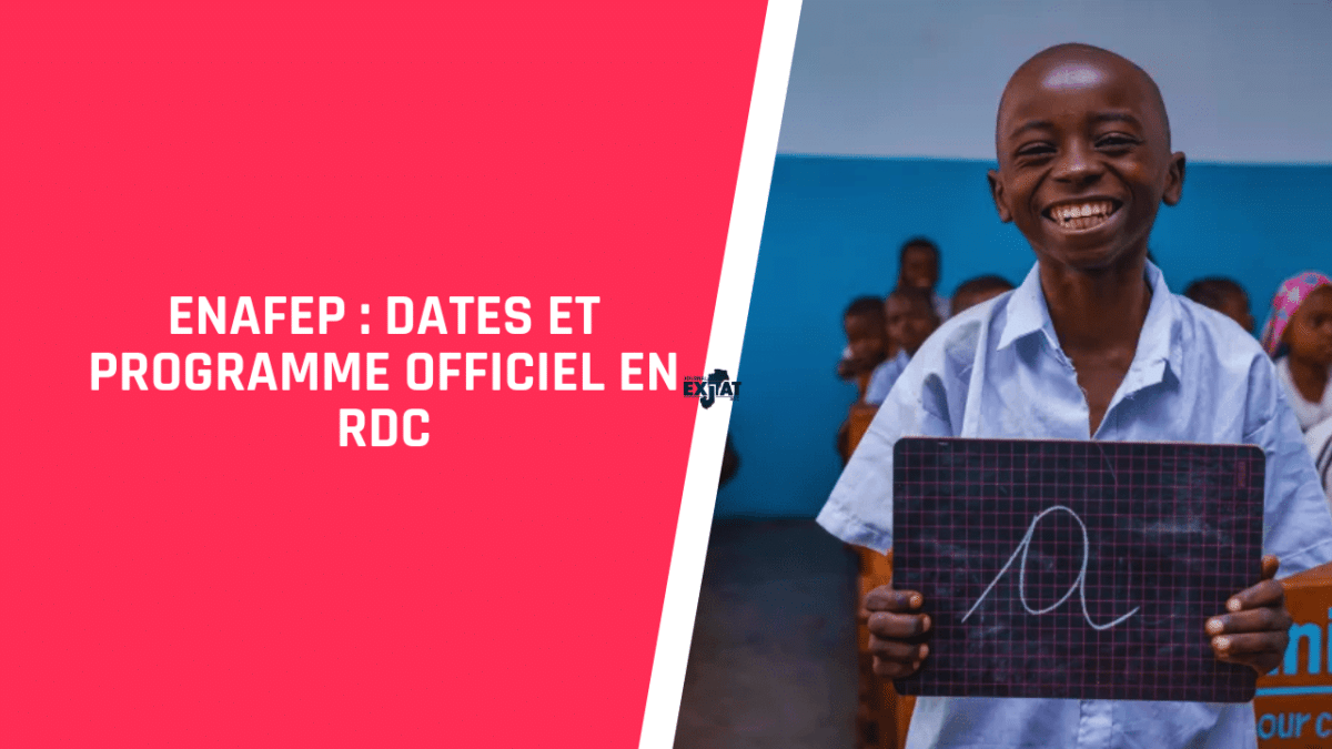 ENAFEP 2026 RDC : Dates Et Programme Officiel